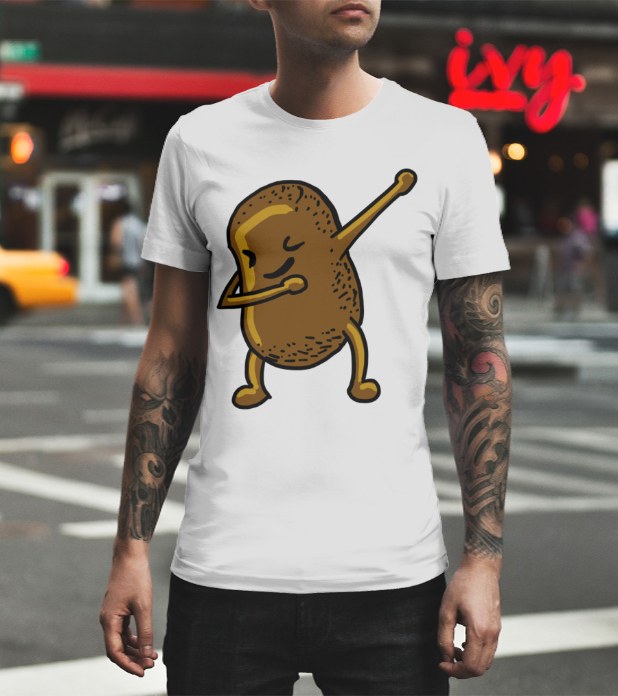 Dabbing Potato Funny Dab Dance Root Vegetable T-Shirt