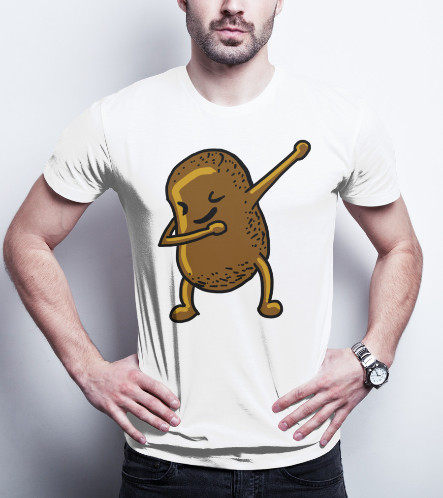 Dabbing Potato Funny Dab Dance Root Vegetable T-Shirt