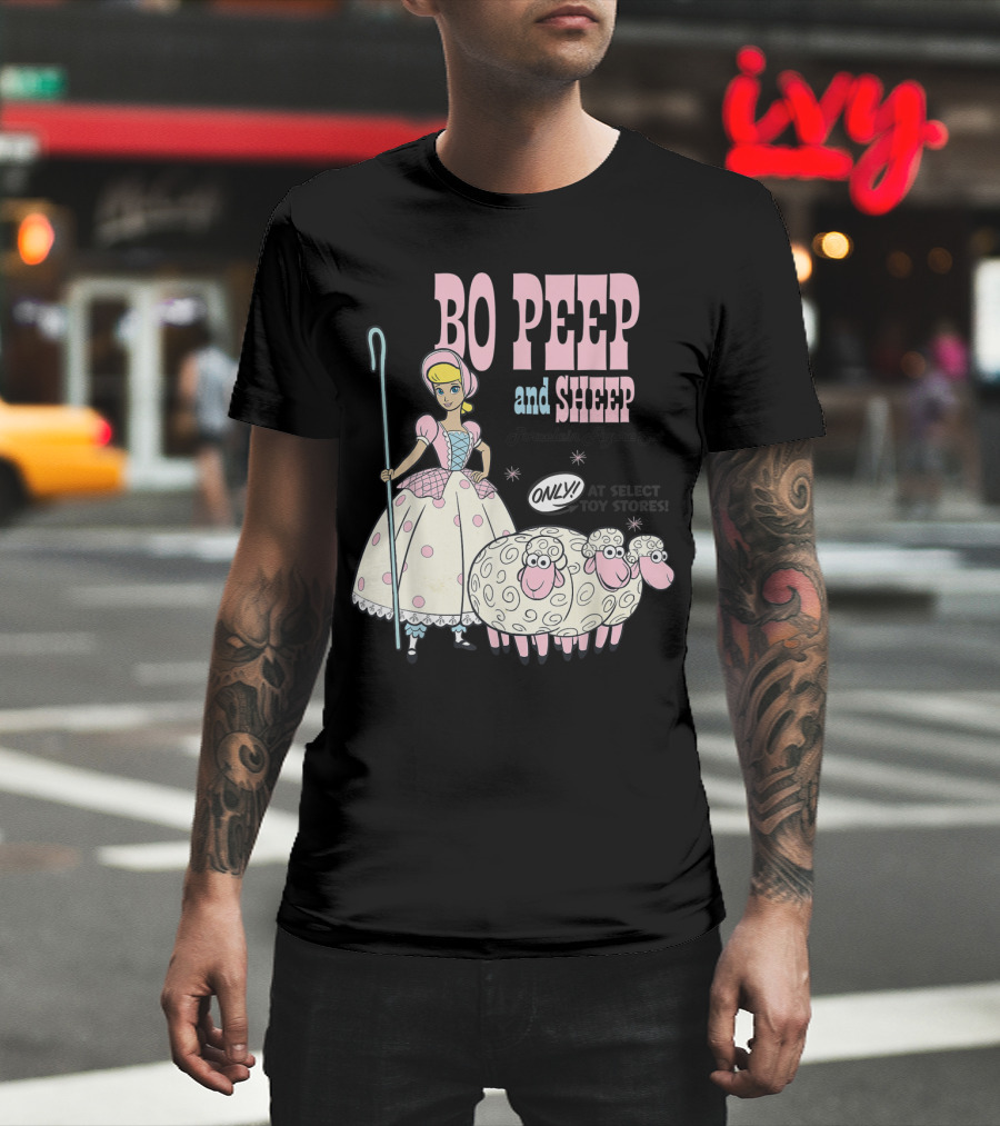 Bo Peep And Sheep Porcelain Figure Set Only Toy Story 4 T-Shirt