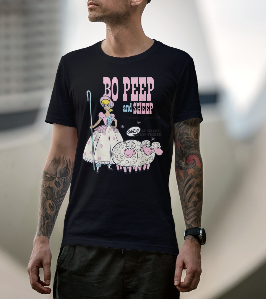 Bo Peep And Sheep Porcelain Figure Set Only Toy Story 4 T-Shirt