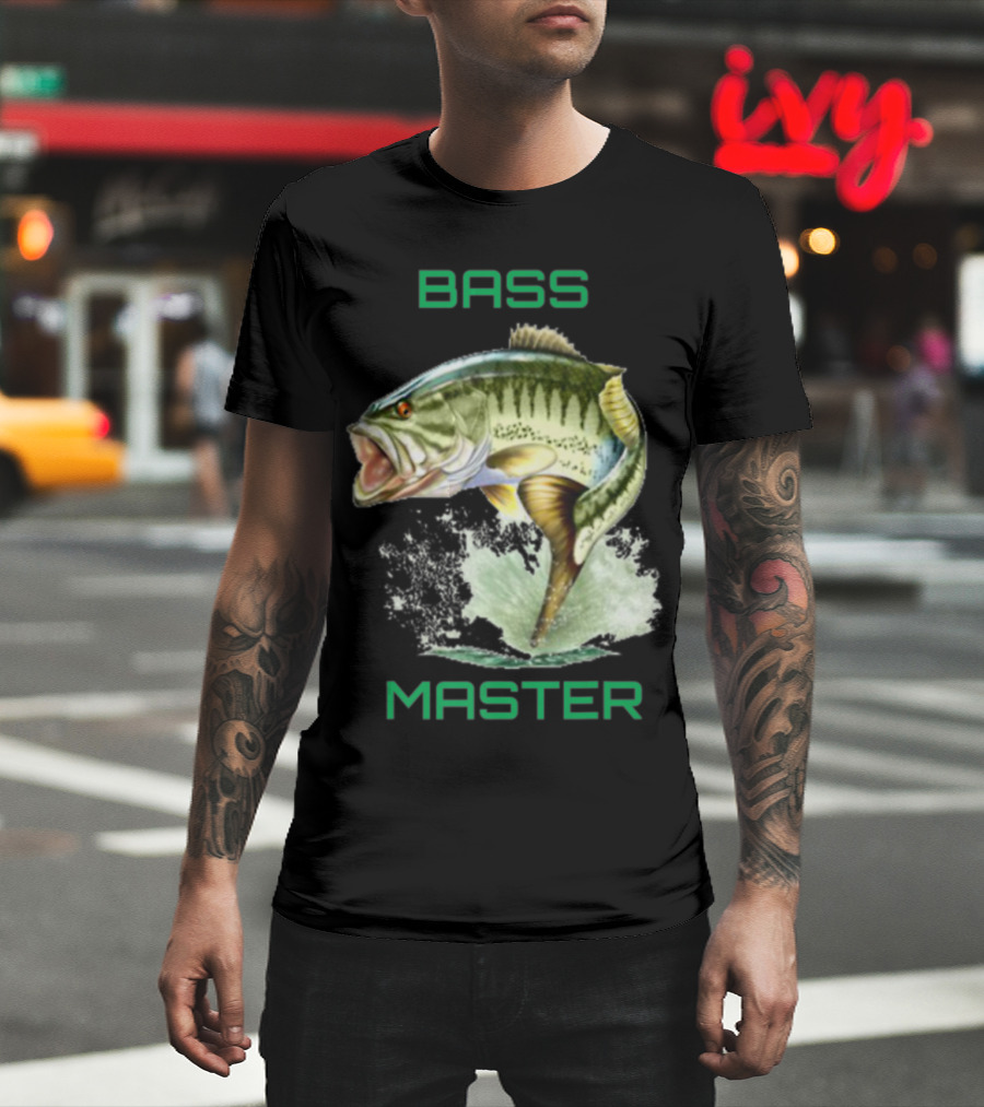 Bass Master Anglers Fishing Bass T-Shirt