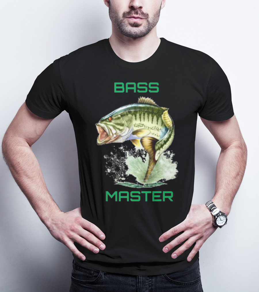 Bass Master Anglers Fishing Bass T-Shirt