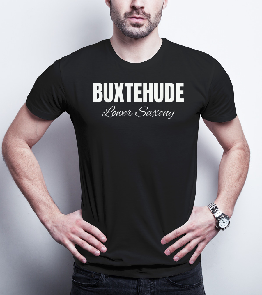 Buxtehude Lower Saxony Deutschland Germany City Name Text T-Shirt