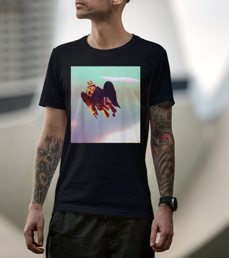 King Moonracer Christmas Special Lion Island Flying Monarch T-Shirt