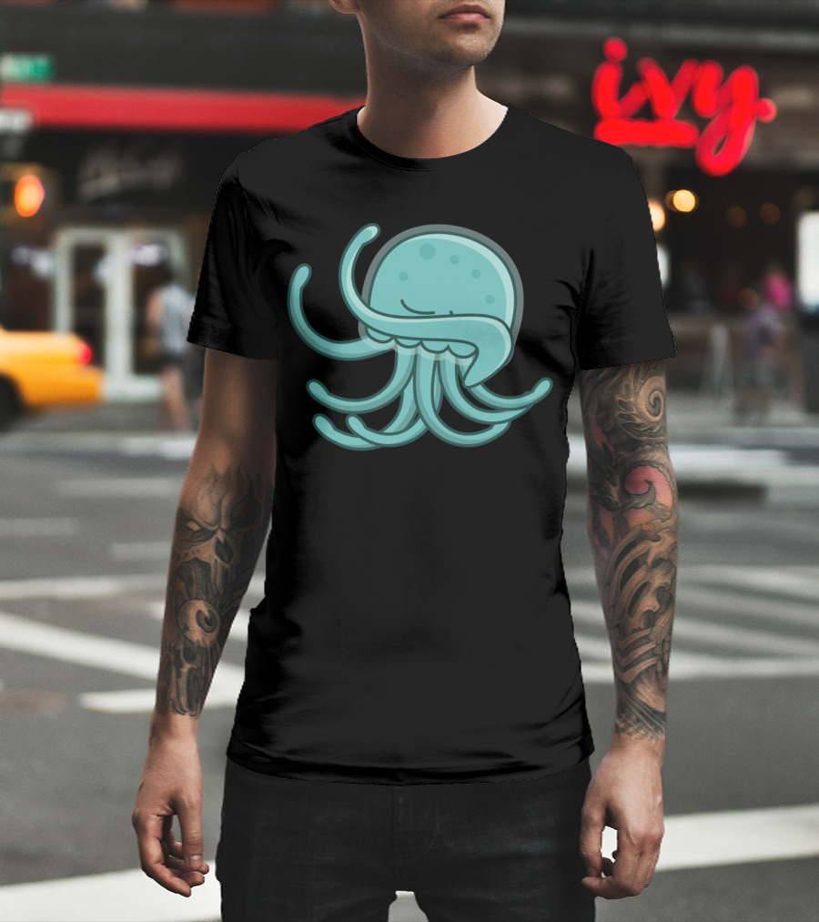 Playful Dabbing Jellyfish With Jellies Movement T-Shirt