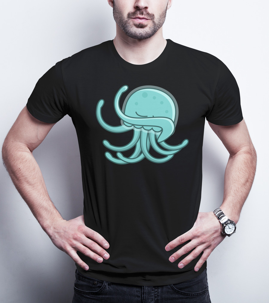 Playful Dabbing Jellyfish With Jellies Movement T-Shirt
