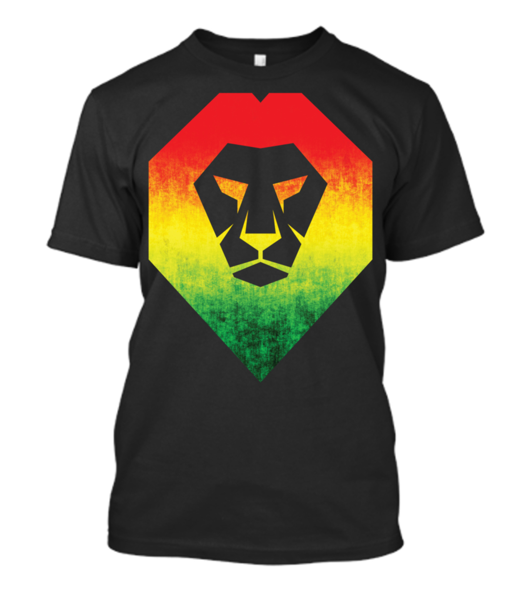 Rasta Flag Jamaican Reggae Lion Bold And Proud T-Shirt