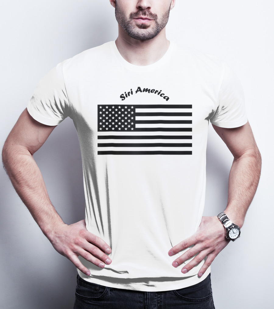 Siri America American Flag T-Shirt