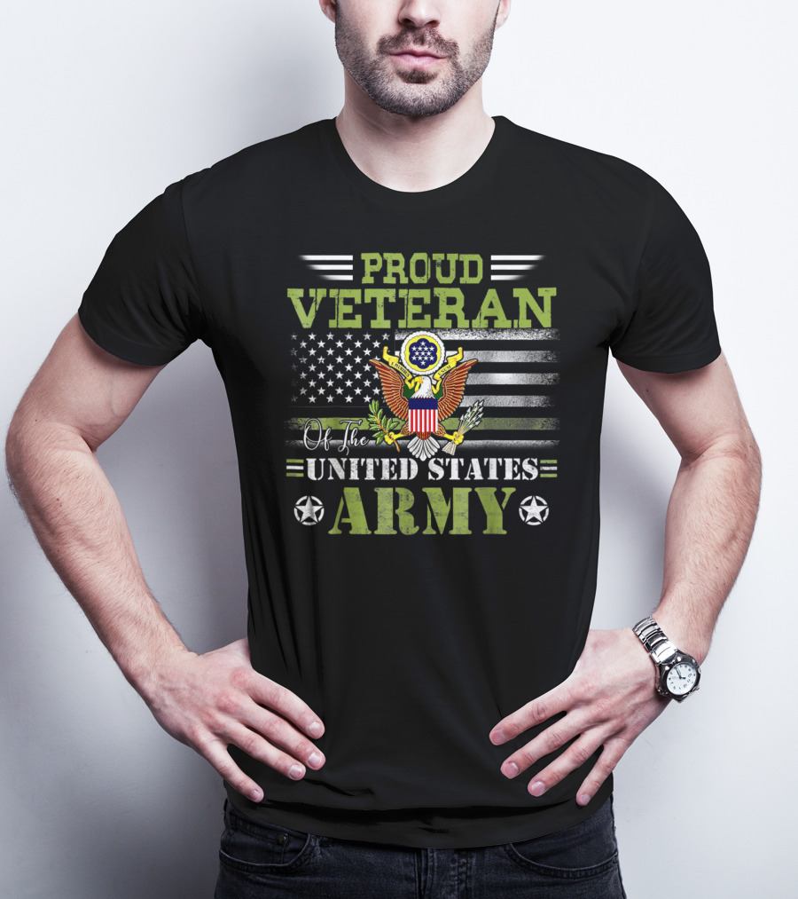 Proud Veteran Of The United States Army T-Shirt