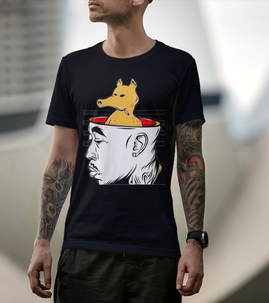 Bandana Madlib Gibbs Quas Madvillainy Iconic Hip-Hop Fusion T-Shirt
