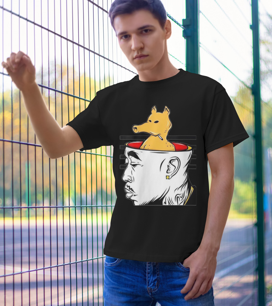 Bandana Madlib Gibbs Quas Madvillainy Iconic Hip-Hop Fusion T-Shirt
