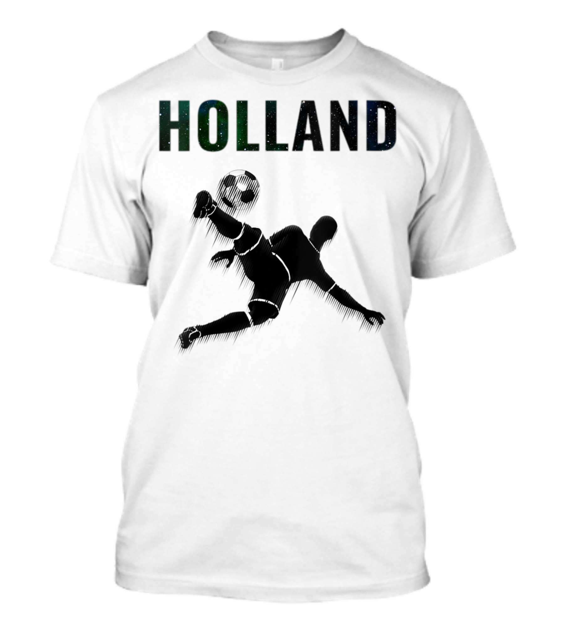 Holland Soccer Bicycle Kick Netherlands Oranje T-Shirt