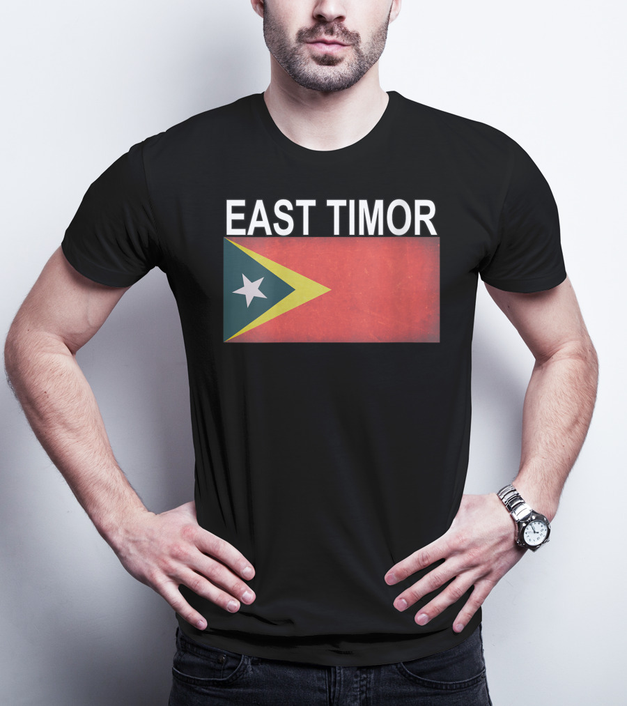 EAST TIMOR Timoreseeffect National Flag T-Shirt