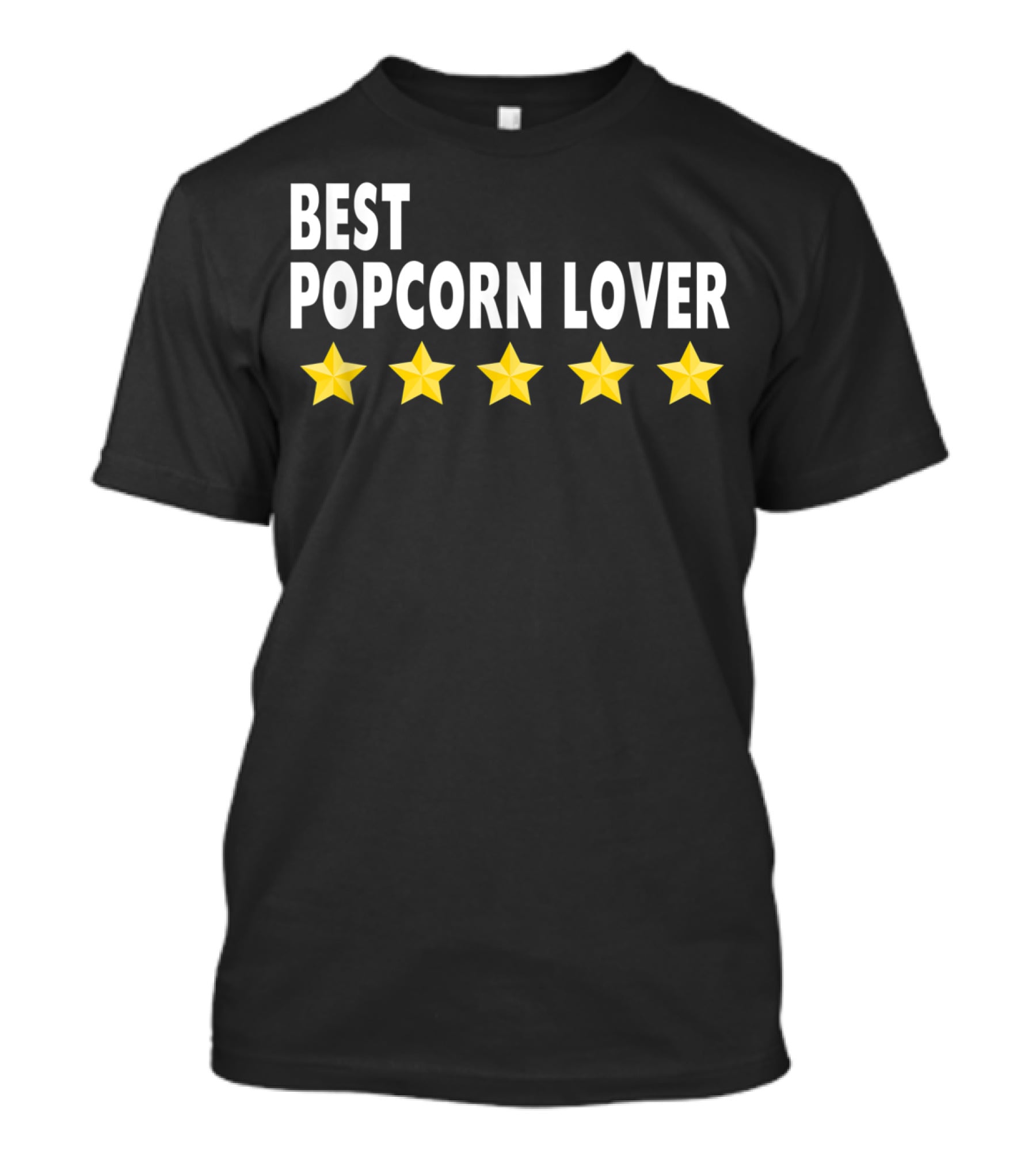 Best Popcorn Lover Five Star Men Kids T-Shirt