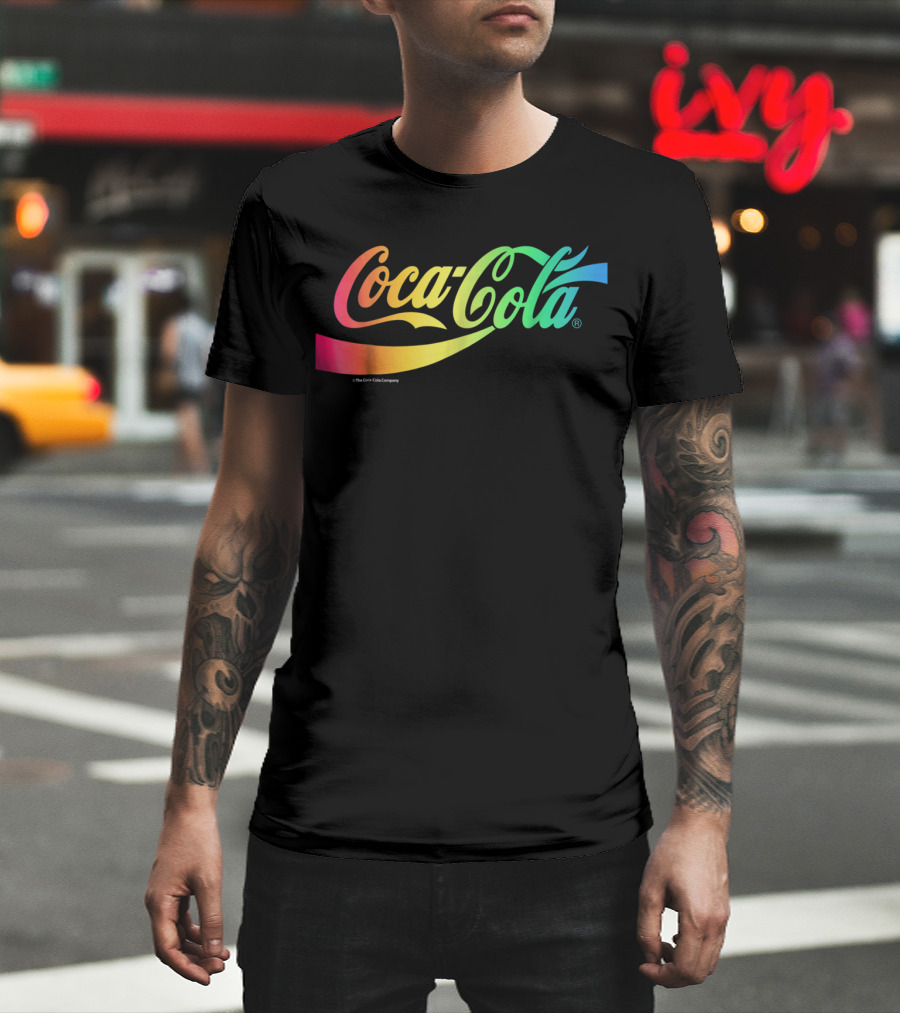 Coca-Cola Rainbow Gradient T-Shirt
