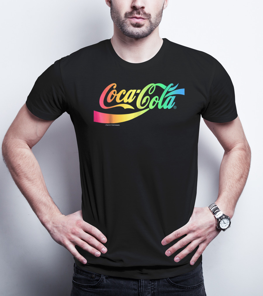 Coca-Cola Rainbow Gradient T-Shirt