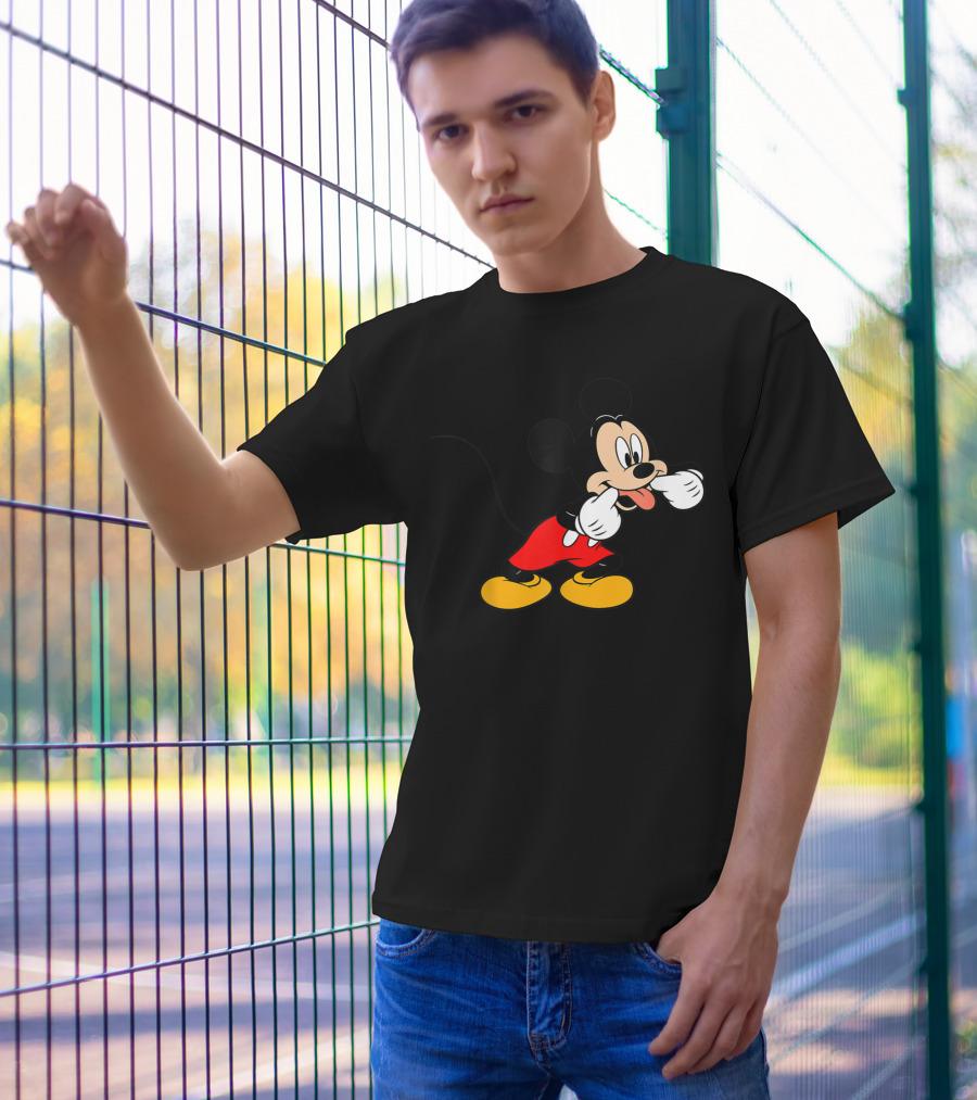 Mickey Mouse Classic Silly Expression Disney T-Shirt