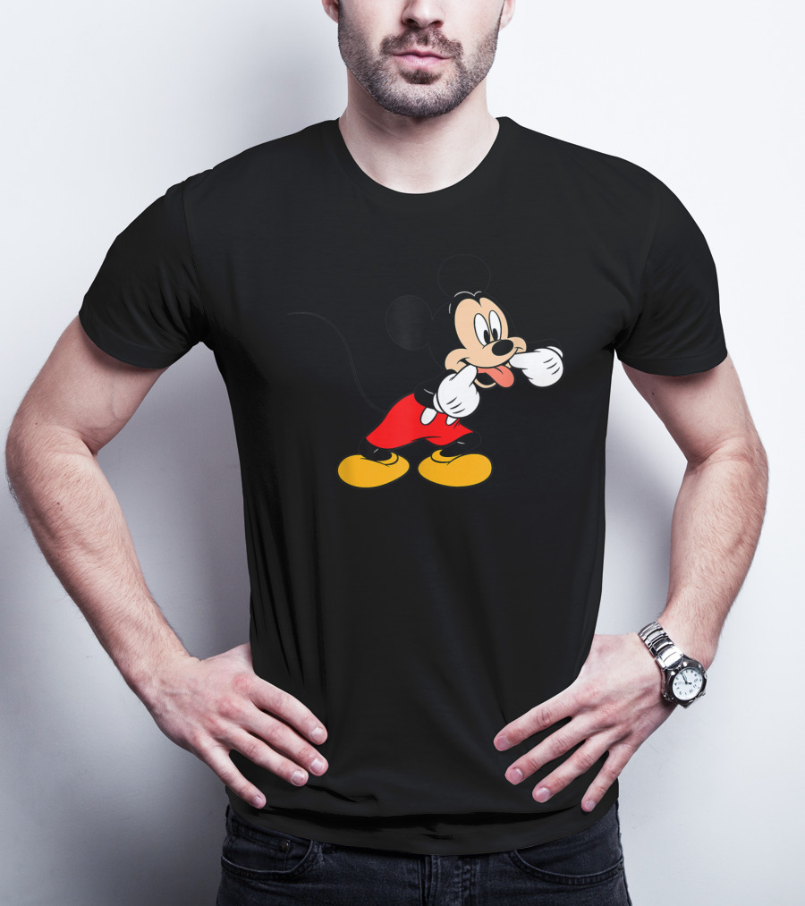 Mickey Mouse Classic Silly Expression Disney T-Shirt