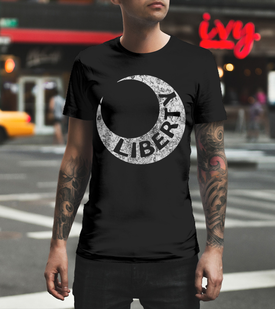 Liberty Moultrie Flag Of Defiance Classic Crescent T-Shirt