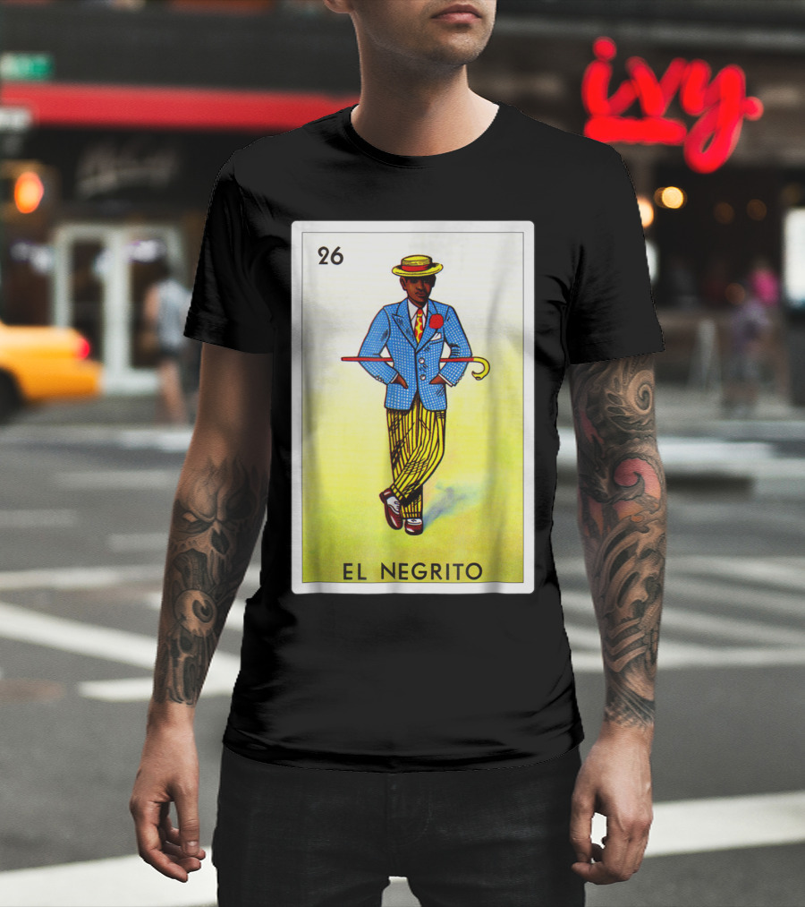 Lotería Card El Negrito 26 Classic Version T-Shirt