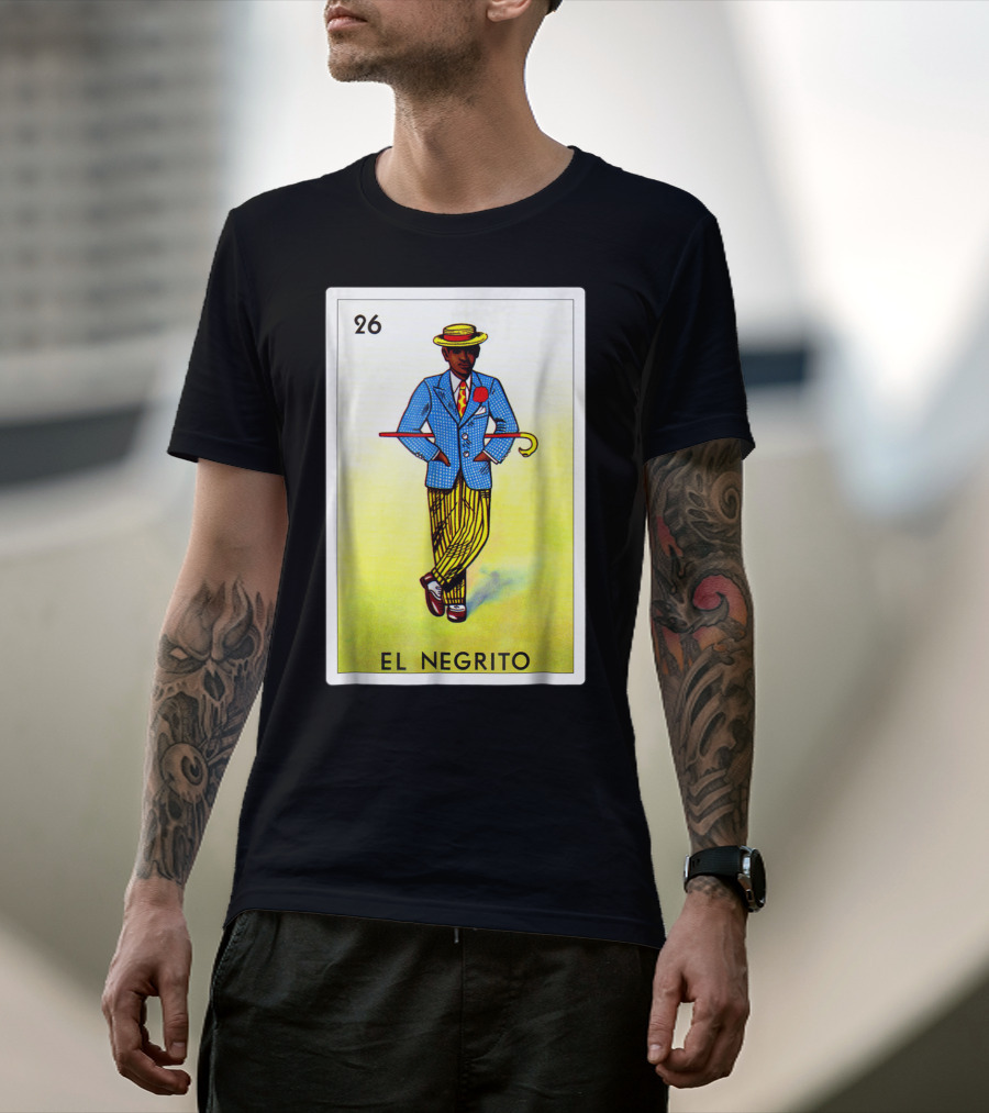 Lotería Card El Negrito 26 Classic Version T-Shirt
