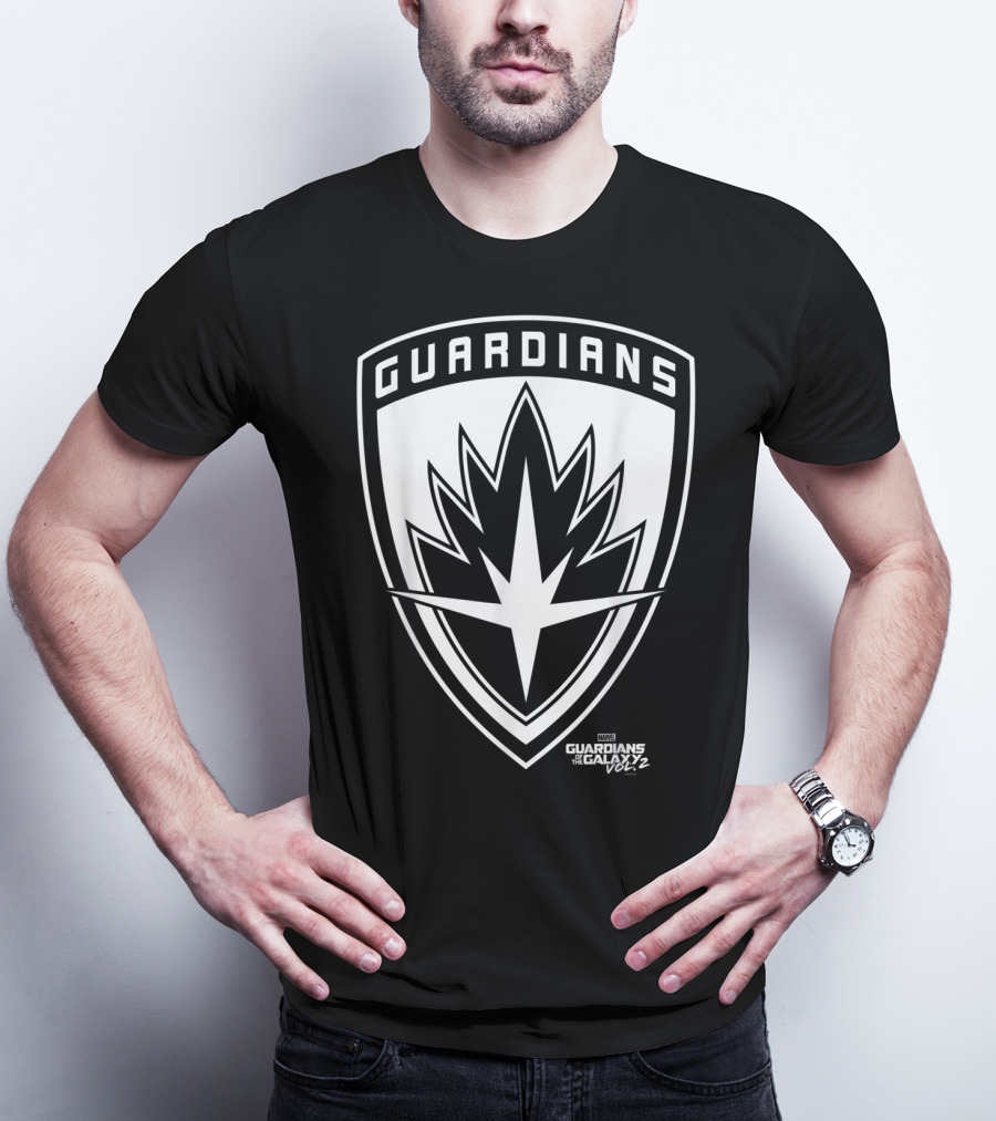 Guardians Of The Galaxy Vol 2 Marvel Classic Shield T-Shirt