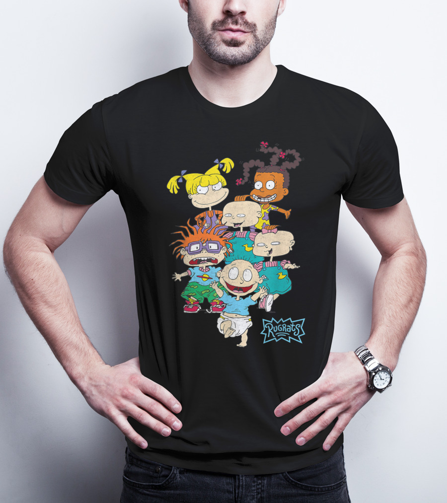 Rugrats Classic Characters Group Pose Nickelodeon T-Shirt