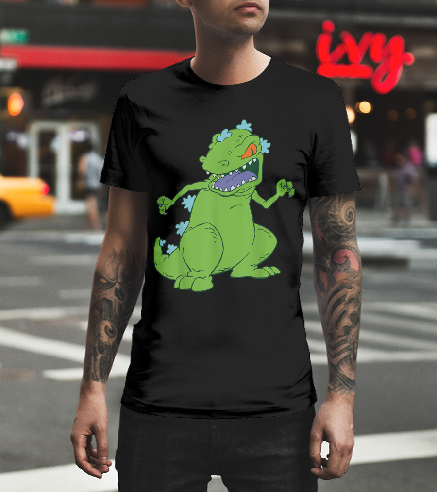 Nickelodeon Classic Rugrats Reptar Dinosaur Roar T-Shirt