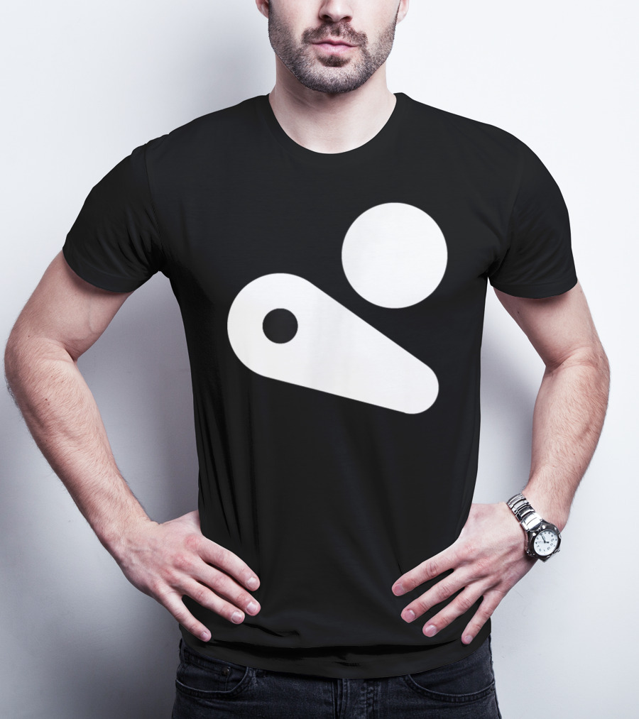 Pinball Flipper Machine Retro 80s Arcade Game Iconic T-Shirt