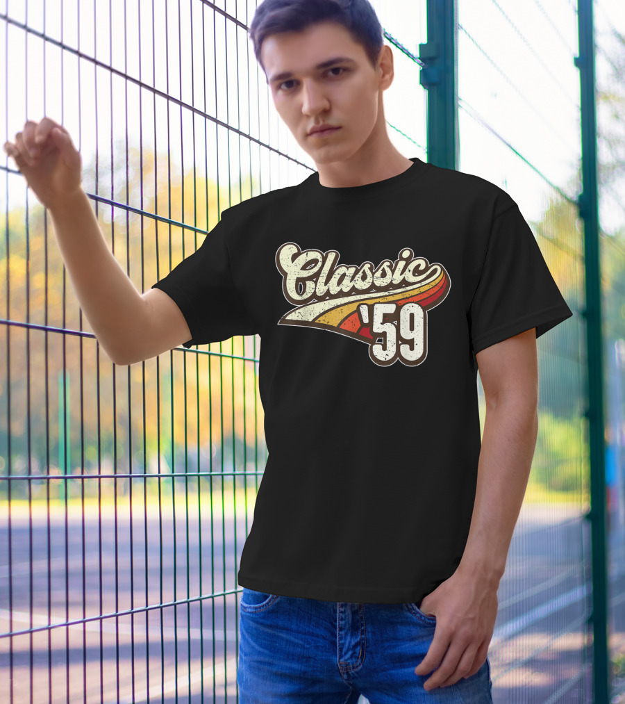 Classic '59 Retro Birthday T-Shirt