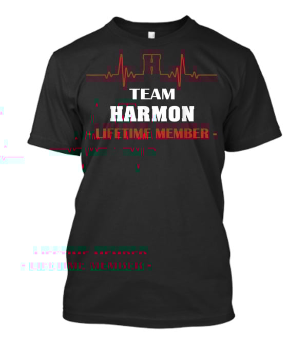 Team Harmon Lifetime Member Heartbeat T-Shirt