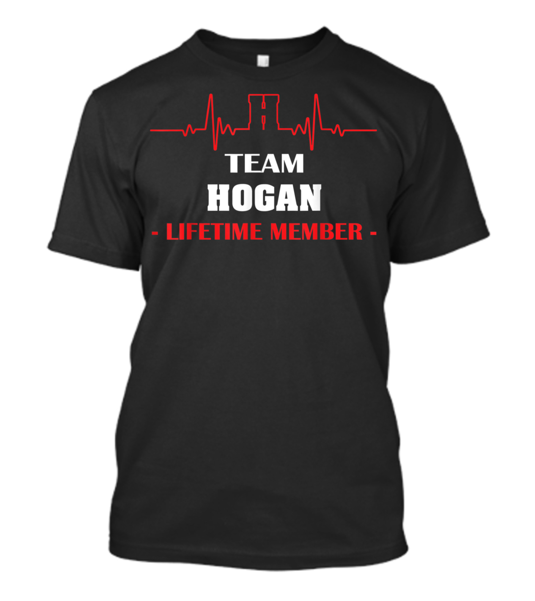Team Hogan Lifetime Member Heartbeat T-Shirt