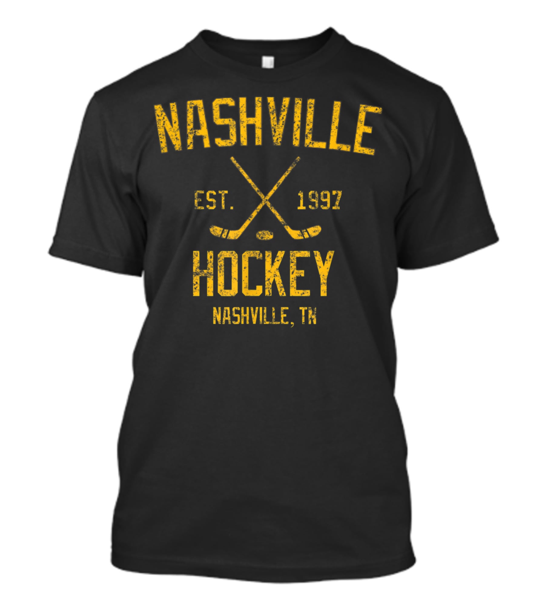 Nashville Hockey Est. 1997 Nashville TN Vintage T-Shirt