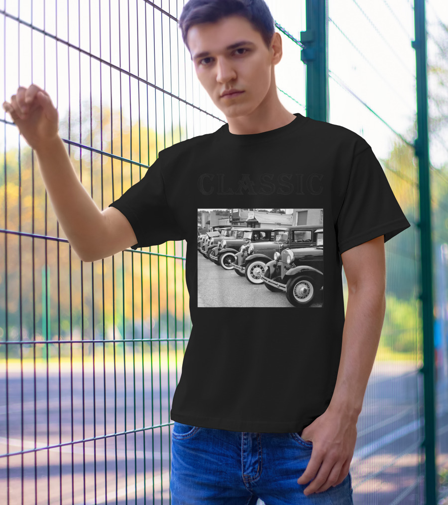Father's Day Classic Antique Car Parade T-Shirt