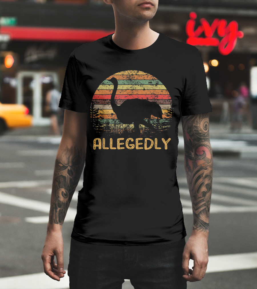 Allegedly Ostrich Vintage Sunset T-Shirt