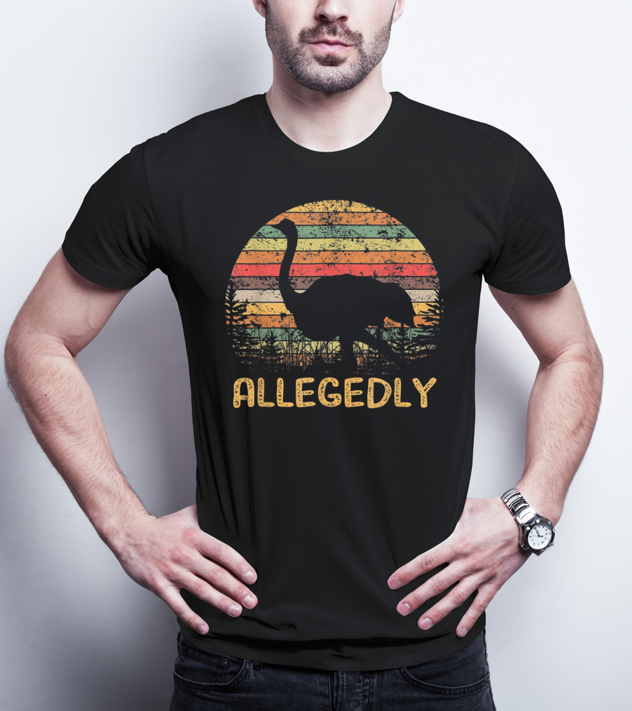 Allegedly Ostrich Vintage Sunset T-Shirt