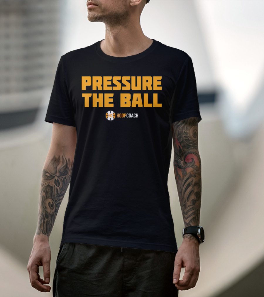 Basketball Coach Pressure The Ball HoopCoach T-Shirt