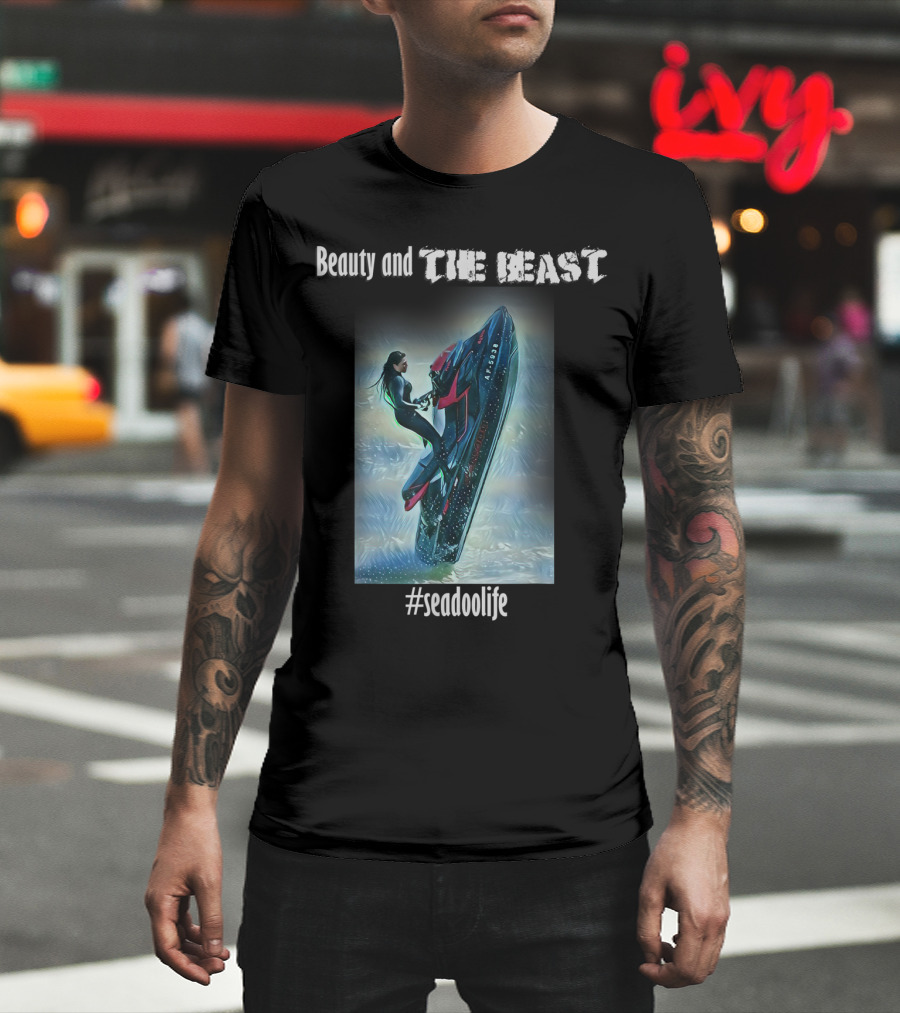Beauty And The Beast Seadoo Seadoolife T-Shirt