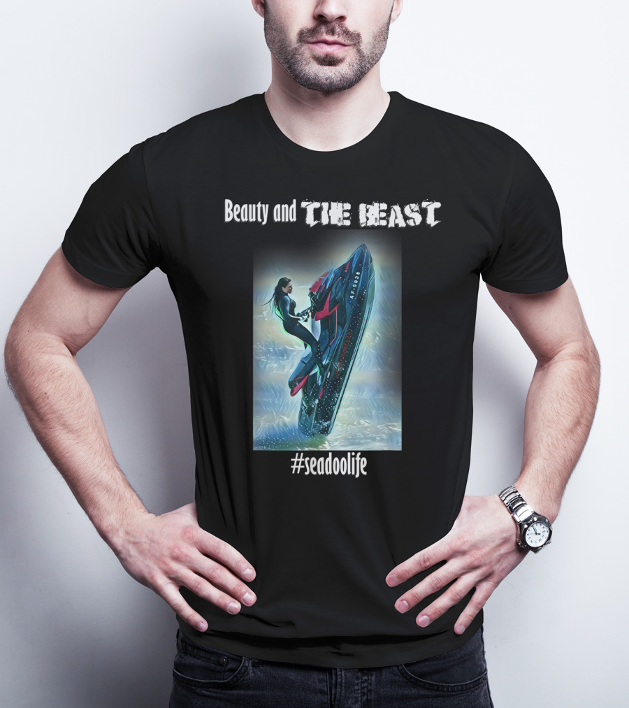 Beauty And The Beast Seadoo Seadoolife T-Shirt