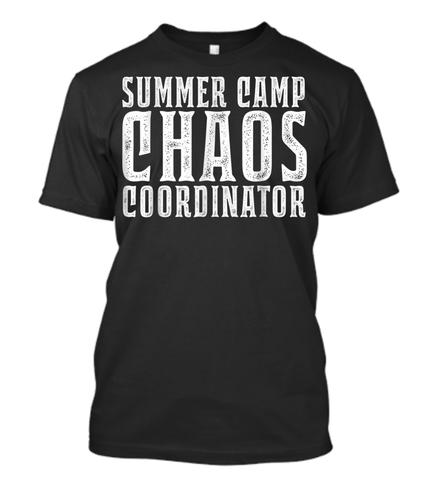 Summer Camp Chaos Coordinator Funny Counselor T-Shirt