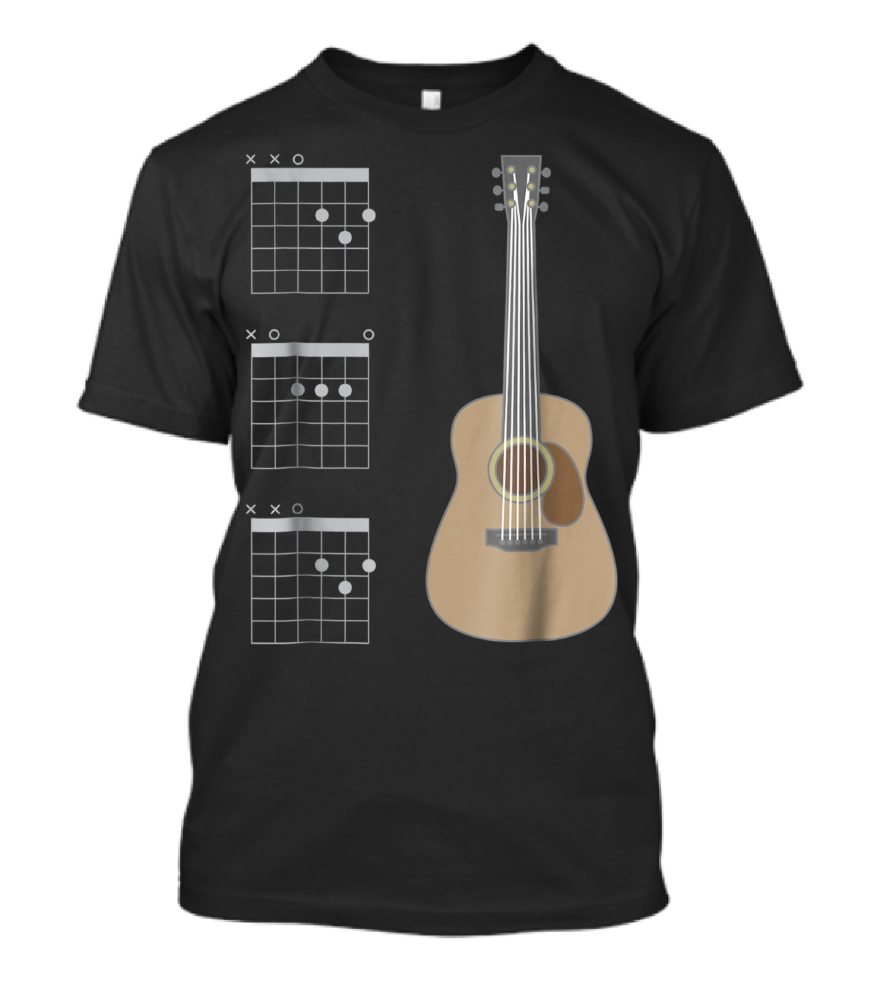 Dad Great Acoustic Guitar Chords T-Shirt