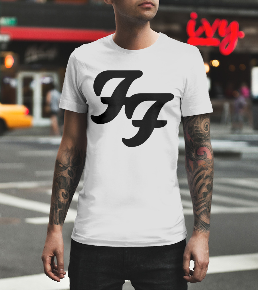 Foo Fighters FF Black T-Shirt
