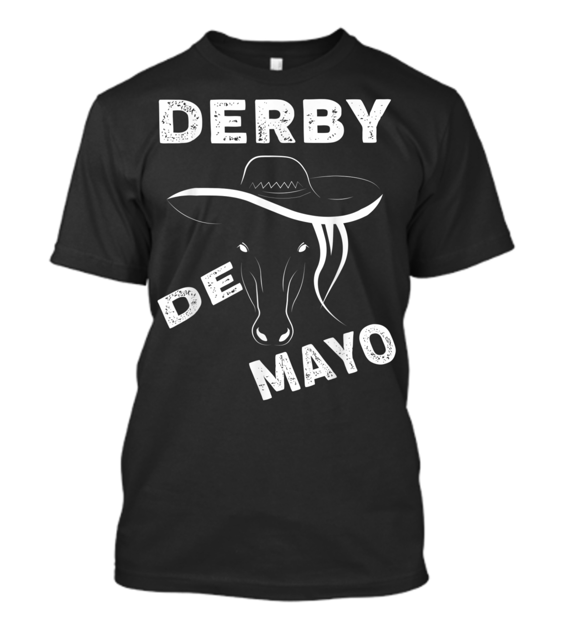 Derby De Mayo Sombrero Horse Race Mexican T-Shirt