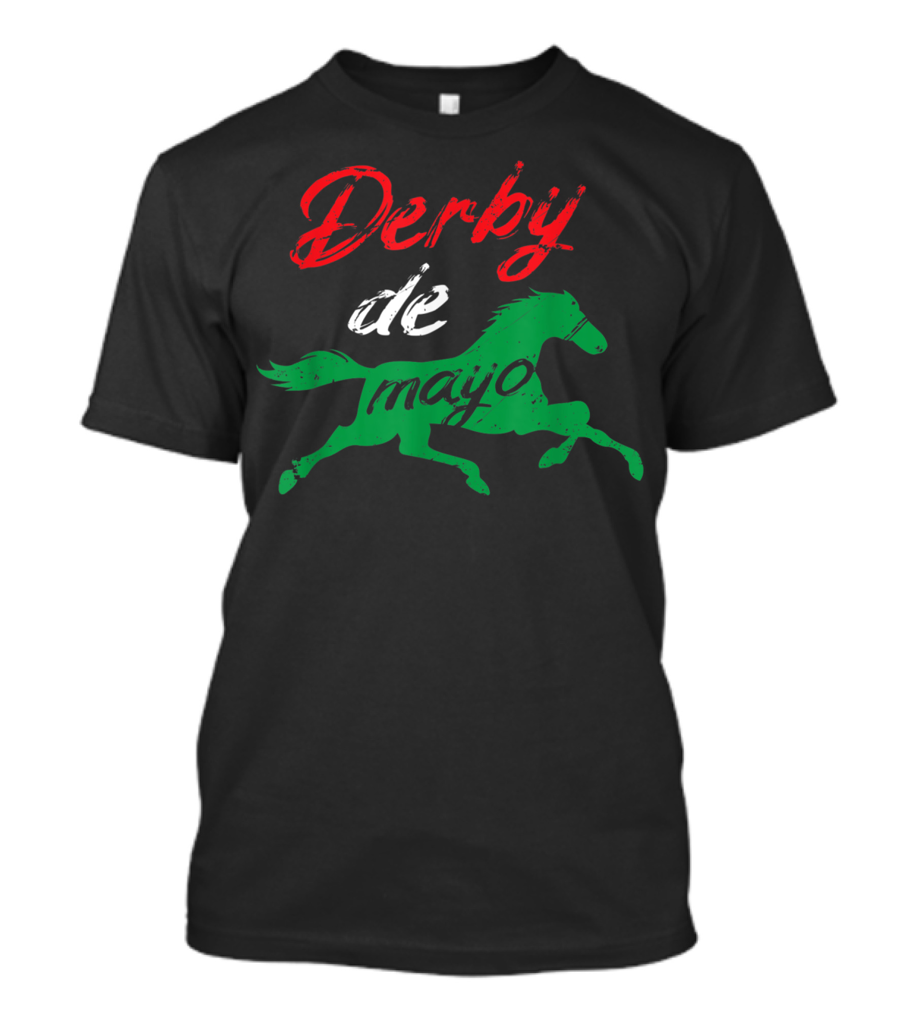 Derby De Mayo Mexican Horse Racing Equestrian T-Shirt