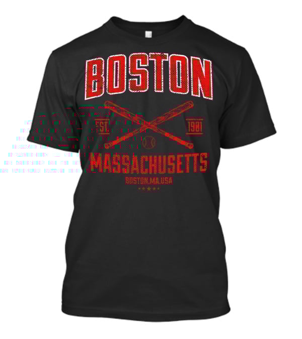 Boston Massachusetts Baseball Est. 1901 T-Shirt