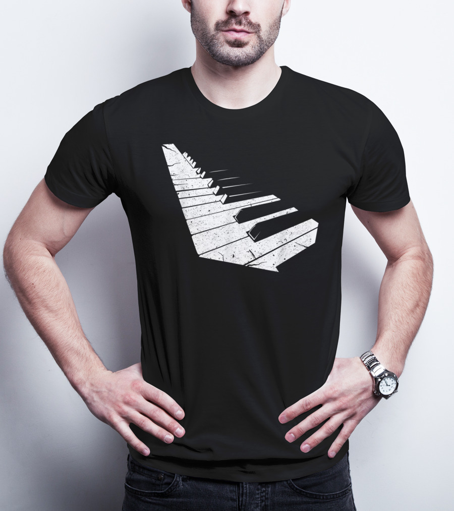 Keyboard Piano Keys Funny Musician Shirt For Pianists T-Shirt