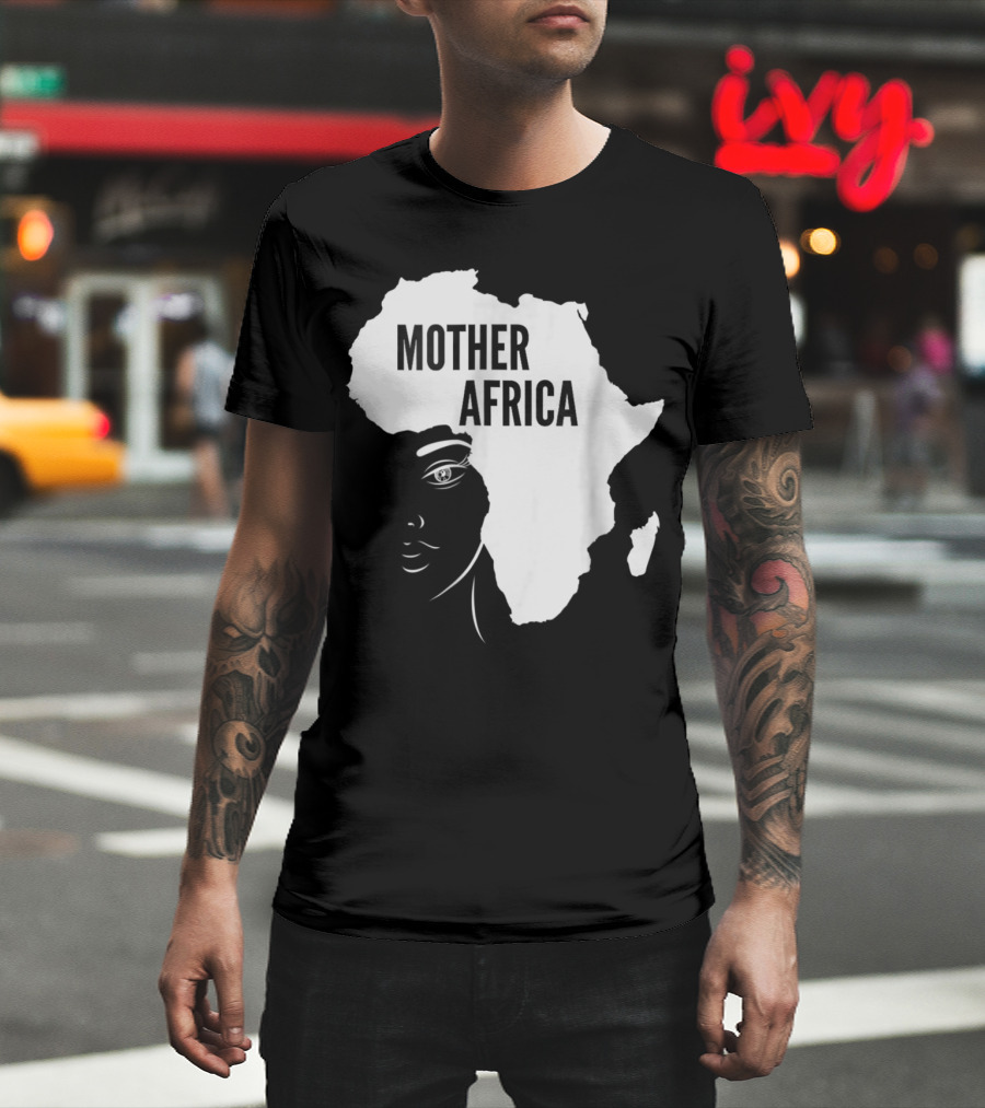 Mother Africa Black Queen Afrocentric Pride T-Shirt