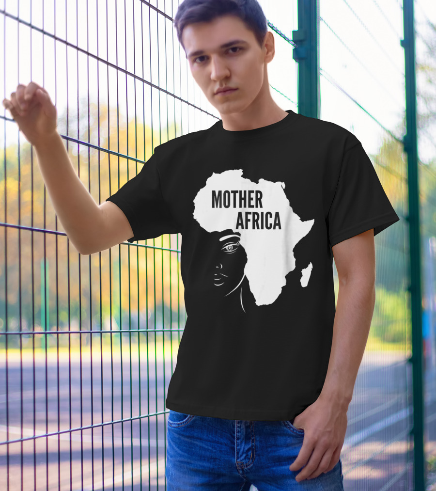 Mother Africa Black Queen Afrocentric Pride T-Shirt
