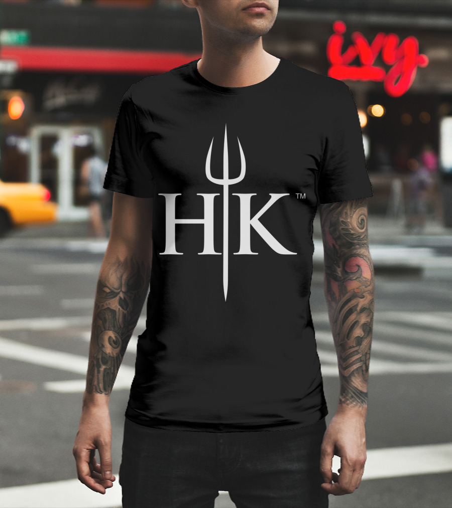 Hell's Kitchen HK Logo White T-Shirt