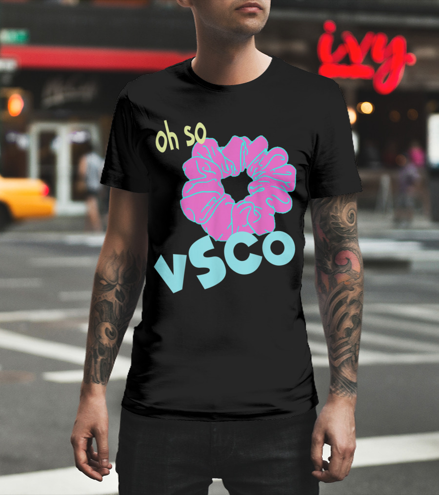 Oh So VSCO Pop Art Scrunchie T-Shirt
